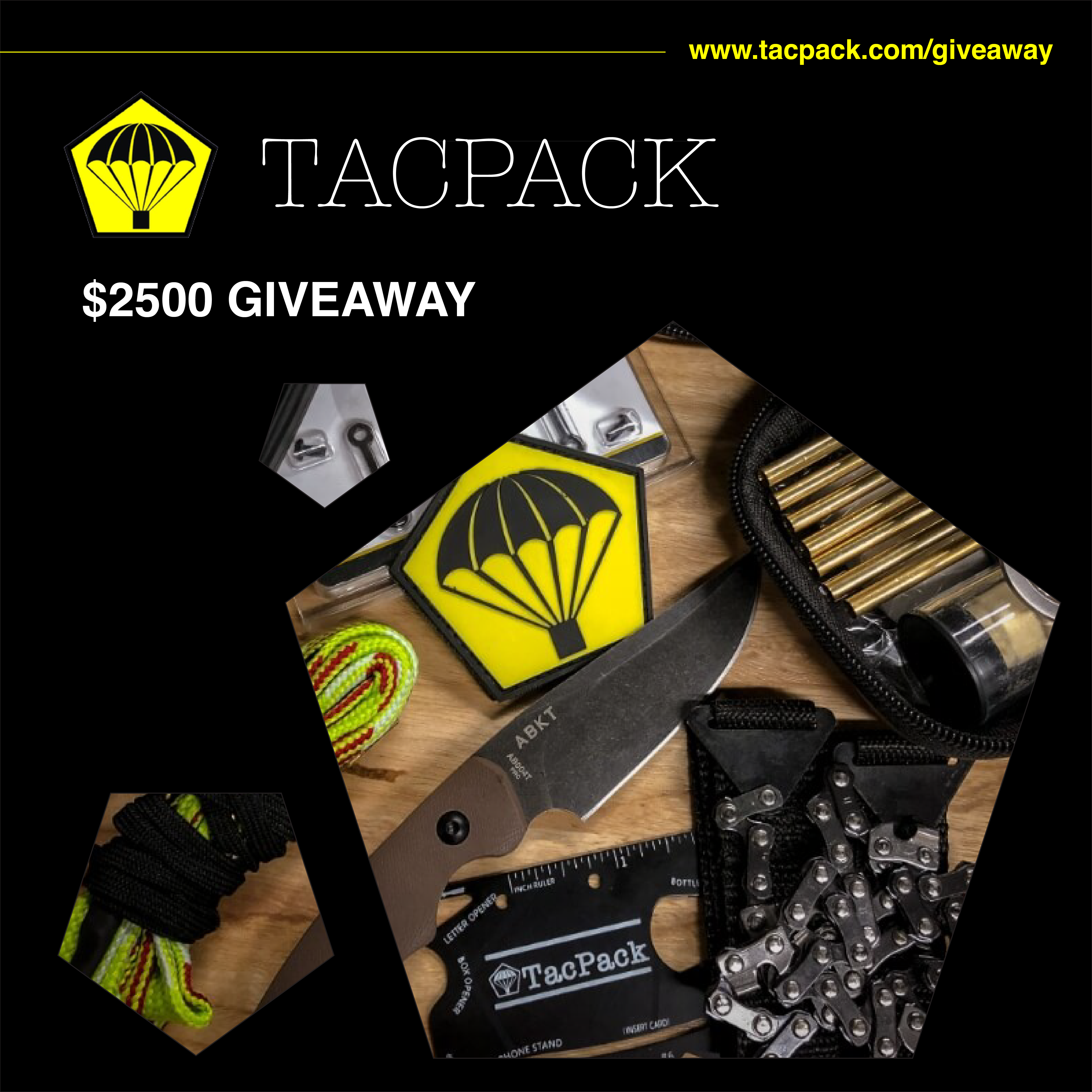 Tactical Subscription Box - The Original TacPack - Sign Up Today