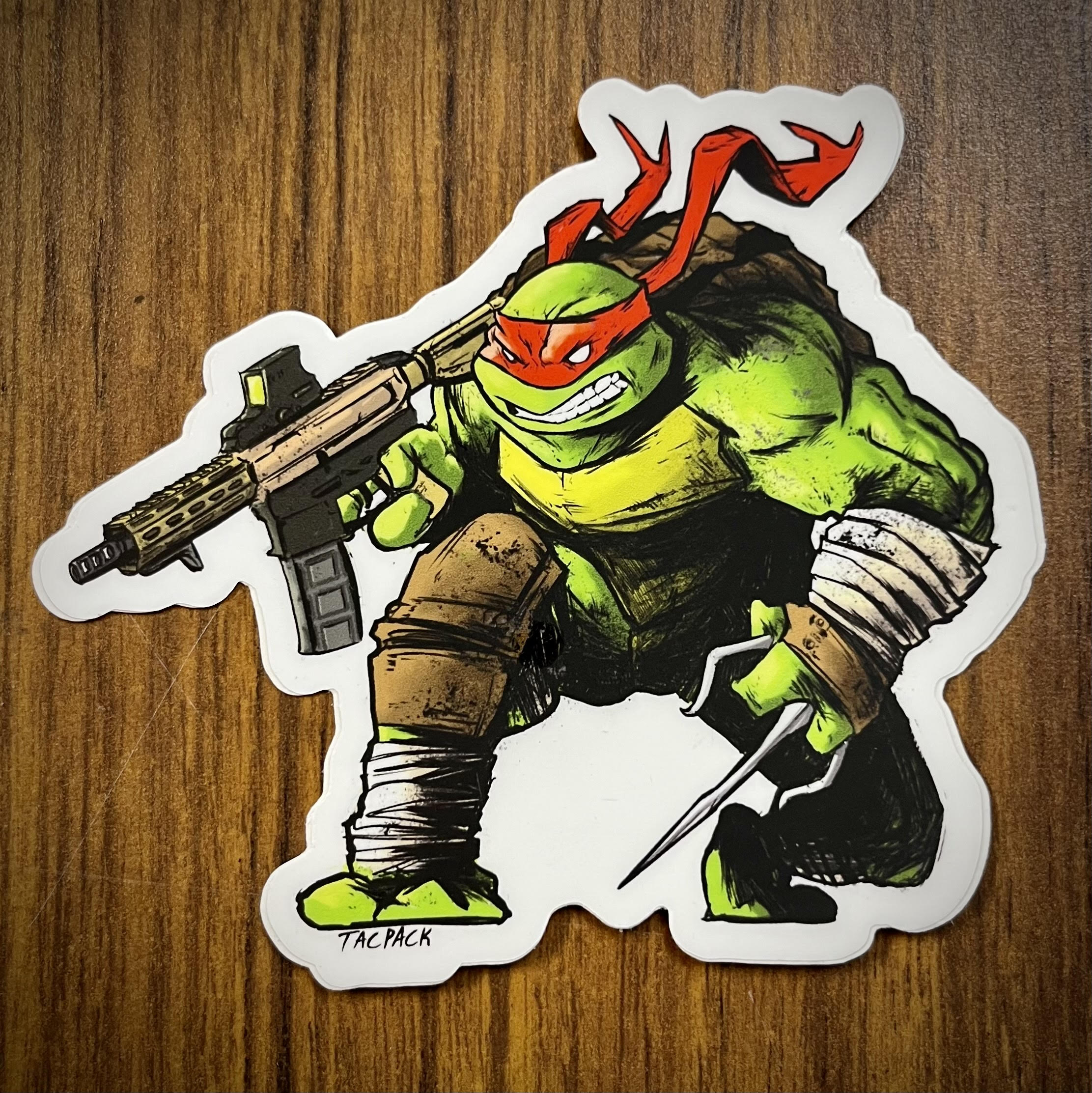 Turtle Sticker - TacPack