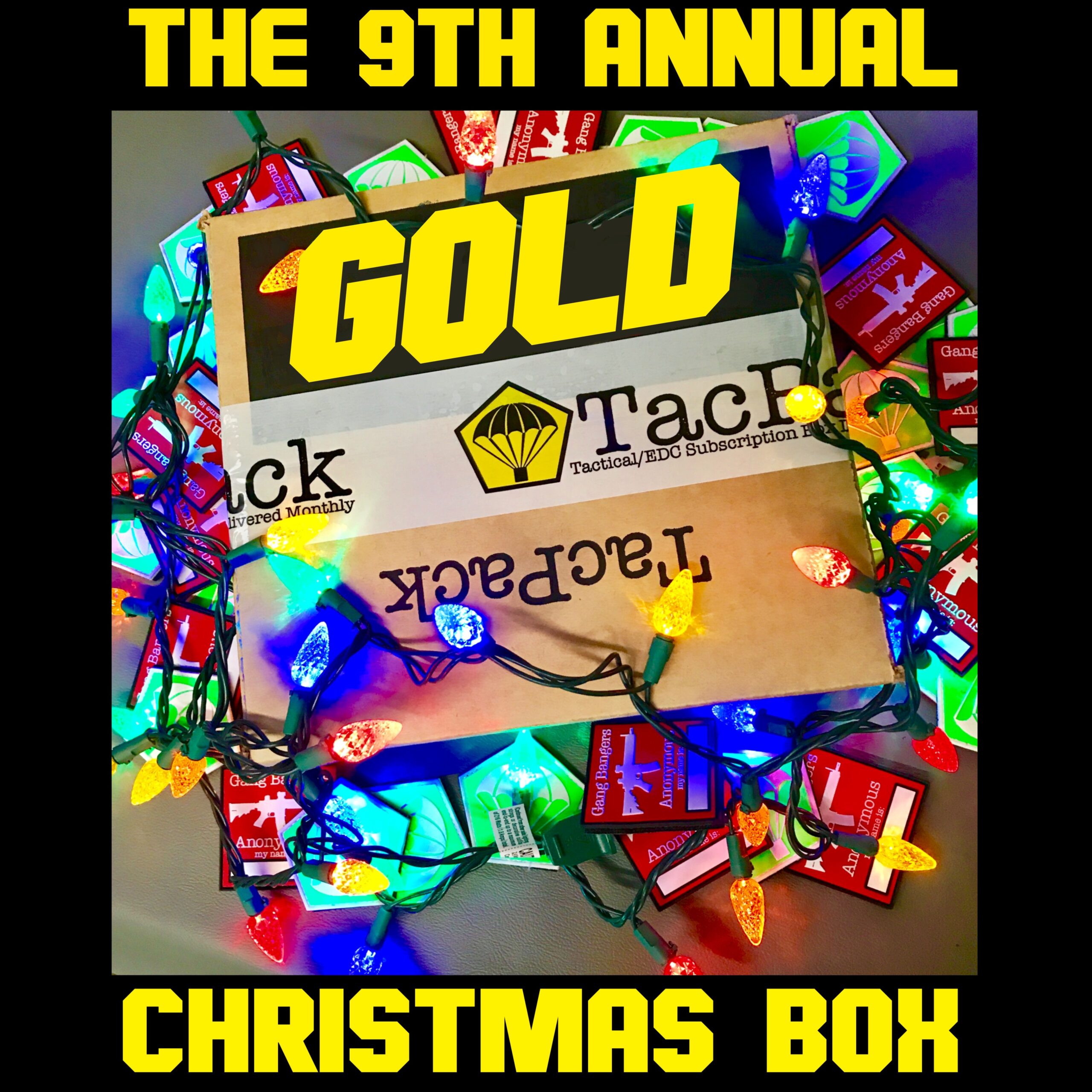 GOLD CHRISTMAS BOX 2025 - TacPack